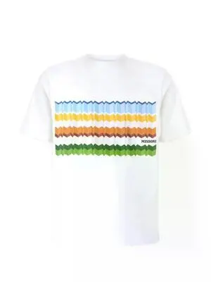 Missoni Zigzag-print T-shirt - White
