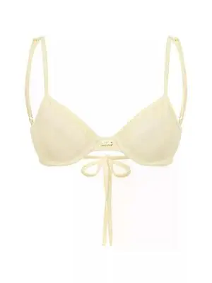 FAE SWIM Gigi Bikini Top - Neutrals
