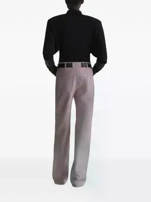 MUGLER Long Sleeve Polo Bodysuit