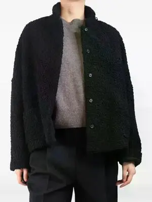 Apuntob Textured Wool Single-breasted Coat