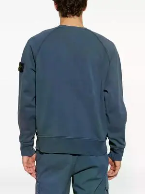 Stone Island Ribbed Crewneck Sweater - Blue