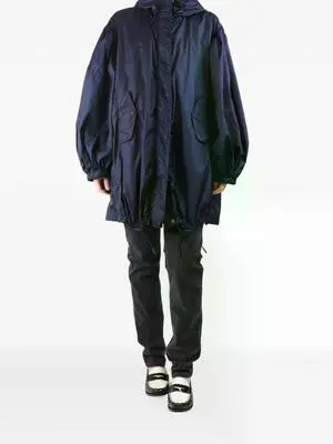 Simone Rocha Hooded Puff-sleeve Raincoat