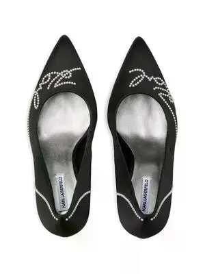 Karl Lagerfeld Sarabande Embellished Pumps