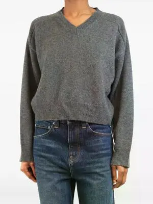 Loulou De Saison Cashmere V-neck Sweater