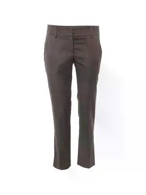 Brunello Cucinelli Wool Straight-fit Trousers