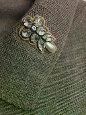 Simone Rocha Embellished Polo Top