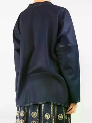 Sofie D'hoore Long Sleeve T-shirt With Contrast Stitching