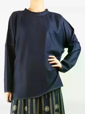 Sofie D'hoore Long Sleeve T-shirt With Contrast Stitching