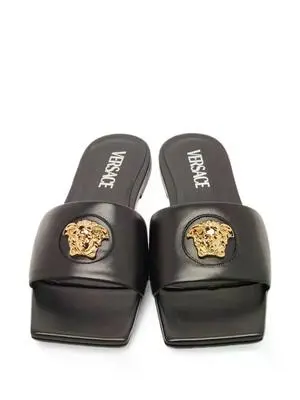 Versace Medusa Plaque Sandals