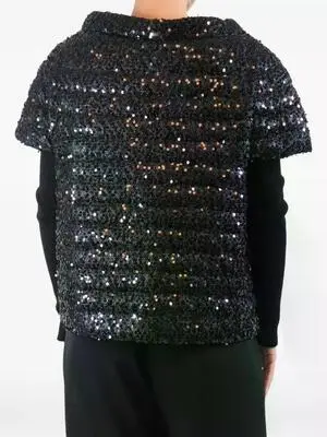 Herno Sequined Puffer Gilet