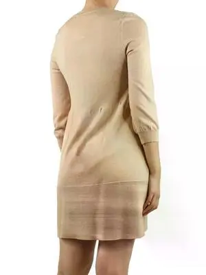 Piazza Sempione Ribbed Knit Mini Dress