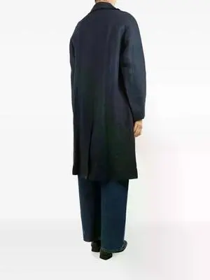 Officine Générale Single-breasted Frayed Coat