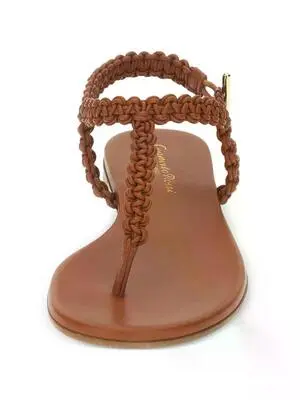 GIANVITO ROSSI Ubud Braided Sandals