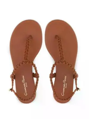 GIANVITO ROSSI Ubud Braided Sandals