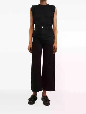 Khaite Button-fastening Wide-leg Jeans