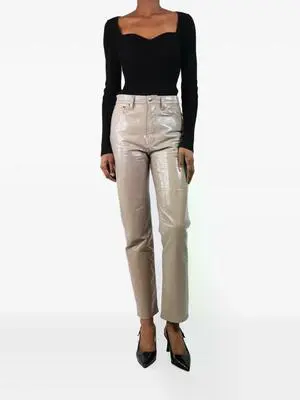 AGOLDE Quail 90's Pinch-waist Trousers