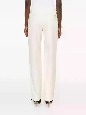 Alexander McQueen Ivory White Tailored Trousers