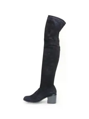 Clergerie Suede Over-the-knee Boots - Blue