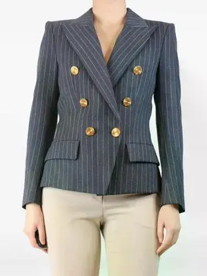 Alexandre Vauthier Pinstripe Double-breasted Blazer