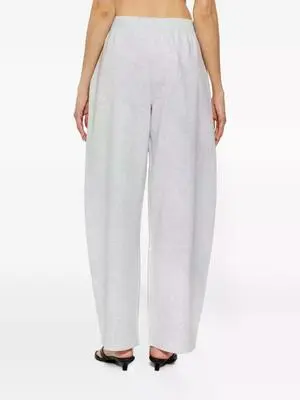 Alexander Wang Logo-embossed Wide-leg Track Pants