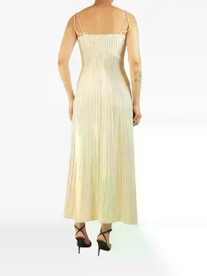 CASASOLA Carlotta Ribbed Midi Dress