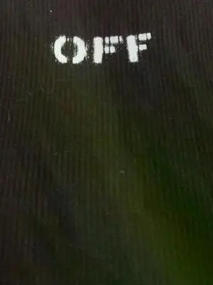 Off-White Racer-back Ribbed Tank Top
