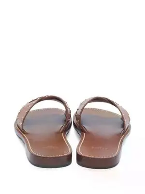 Celine Lerins Studded Flat Sandals