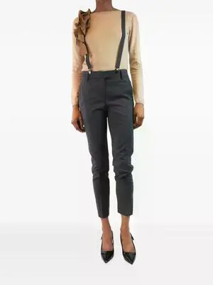 Brunello Cucinelli Cropped Trousers - Grey