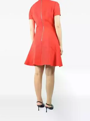 LOUIS VUITTON Short-sleeved Crewneck Mini Dress