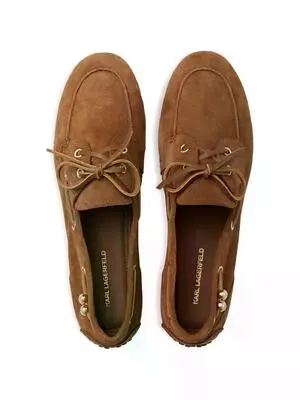Karl Lagerfeld Ariella Faux-pearl Loafers