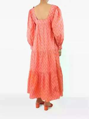 Ulla Johnson Tiered Midi Dress