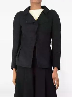 Marni Peplum Jacket With Notched Lapels