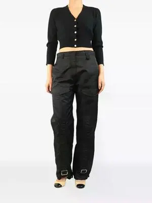 Simone Rocha Multi-pocket Buckle-detail Trousers