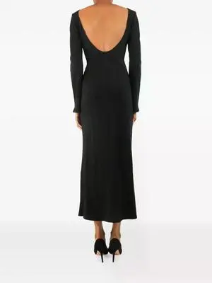 REFORMATION Ribbed Scoop-back Maxi Dress