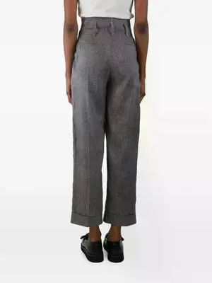 Brunello Cucinelli High-waist Pleated Trousers