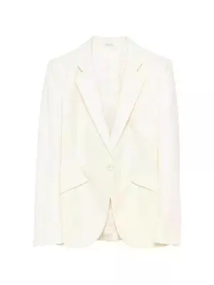 Alexander McQueen Single-breasted Notched-lapel Blazer - Neutrals