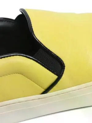 Celine Leather Slip-on Sneakers