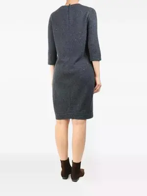 Brunello Cucinelli Sequin-knit Dress