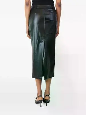 ALEXANDER WANG Belt-loop Midi Skirt