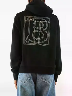 Burberry Logo Print Hoodie