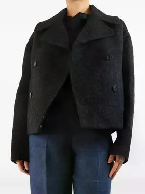 Dior Double-breasted Wool Peacoat