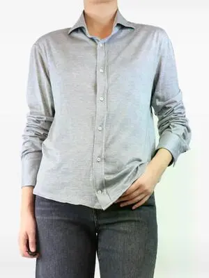 Brunello Cucinelli Slim-fit Jersey Shirt