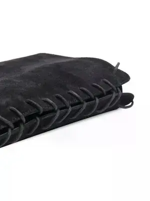 Khaite Lace-up Suede Knee-high Boots