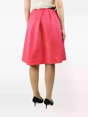 Marni Pleated Wool-blend Skirt