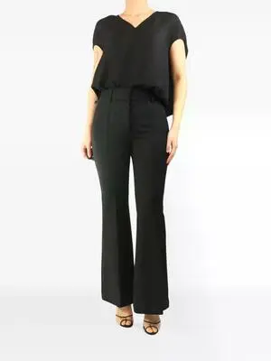 Gabriela Hearst Wool Flared Trousers