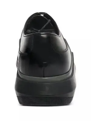 Prada Platform Leather Brogues