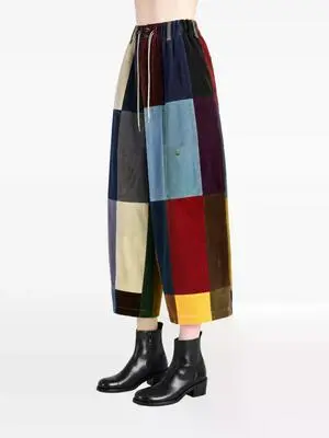 SILLAGE Patchwork Corduroy Trousers