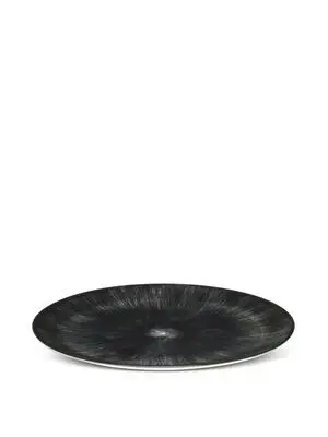 SERAX Dé Sunburst-print Plates - Black