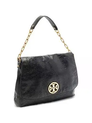Tory Burch Snake-embossed Leather Shoulder Bag