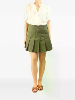 Valentino Garavani Pleated Mini Skirt